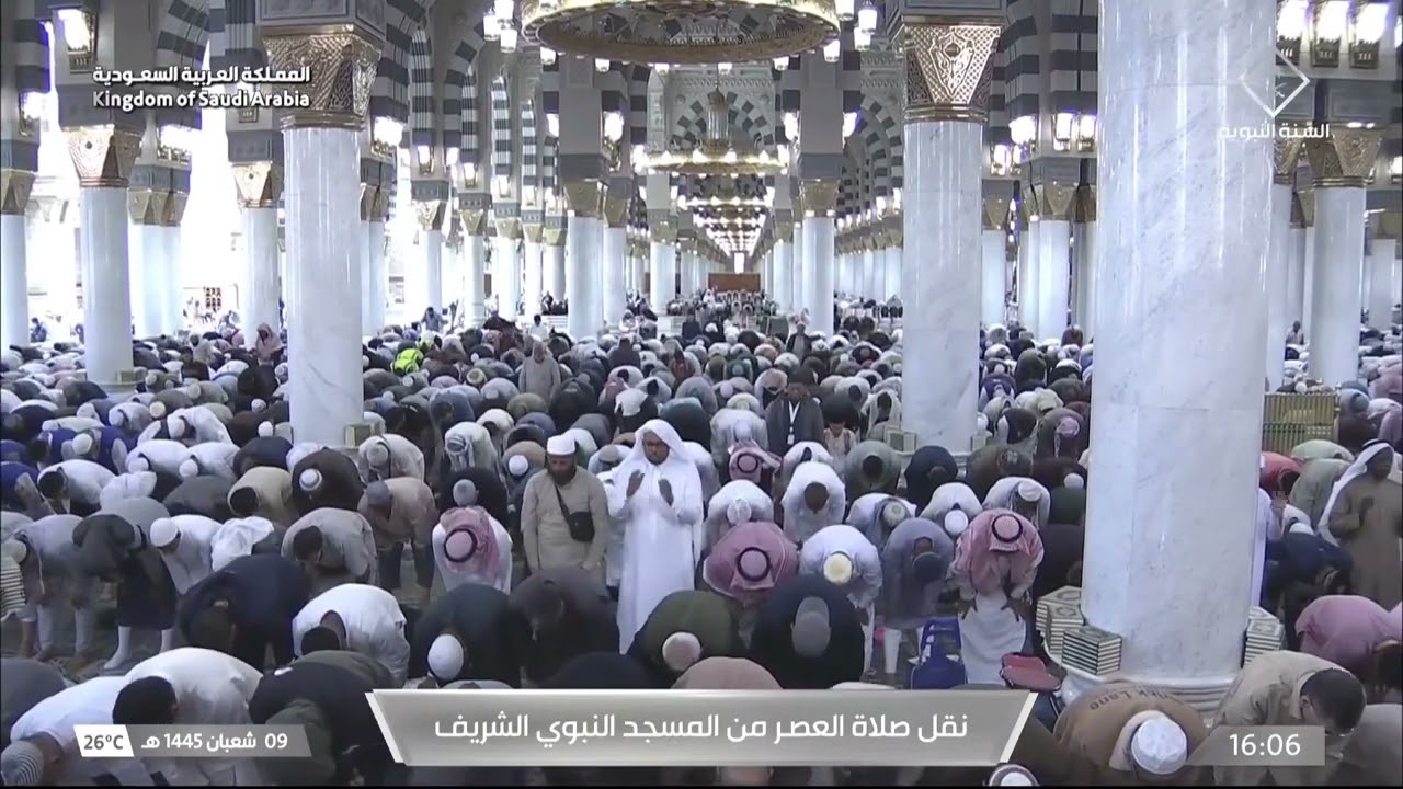 19 Feb 2024 | Madinah | Asr | Sheikh Abdul Bari ath-Thubaity - Haramain TV